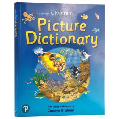 朗文小学英语彩图词典 新版 英文原版 Longman Children's Picture Dictionary 小学生少儿英语词汇词典 英文版进口书籍儿童外文书