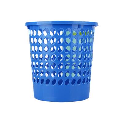 得力塑料纸篓垃圾桶9556