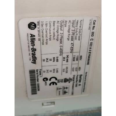 【维修议价】AB罗克韦尔PowerFlex700S系列变频器型号20议价872