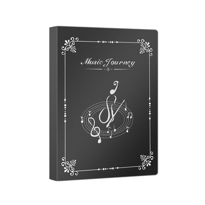 音乐乐谱夹谱夹子可修改透明插页