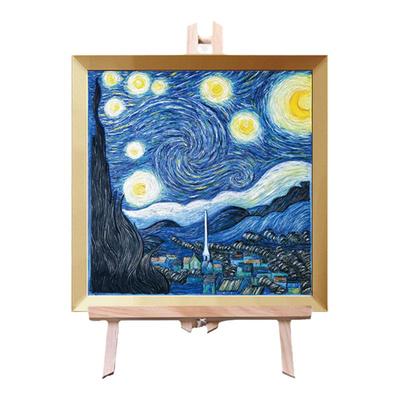 正品DIY立体浮雕数字油画梵高