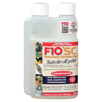 F10SC宠物有机环境消毒液