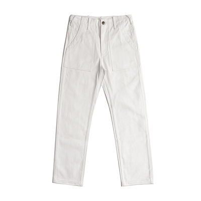 红风高腰og107鱼骨纹海军长裤