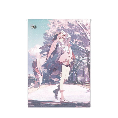 初音未来樱花未来RellaA2挂画