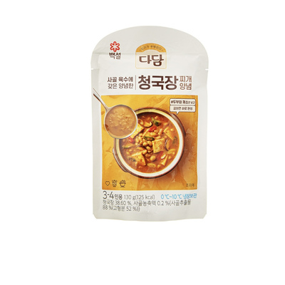 韩国直邮希杰嫩豆腐汤调料包