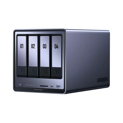 绿联DXP4800PLUS四盘位NAS服务器