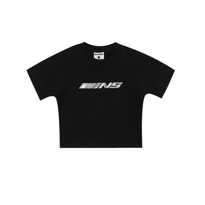 INSstudios液态金属LOGO印花短袖