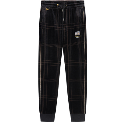 BM潮牌轻奢复古条纹卫裤