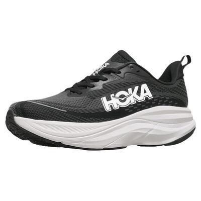 Hoka OneOne男鞋Skyflow Wide轻量运动鞋缓震跑步鞋1155117-BWHT