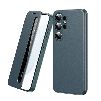 三星S25ultra手机壳智能视窗皮套