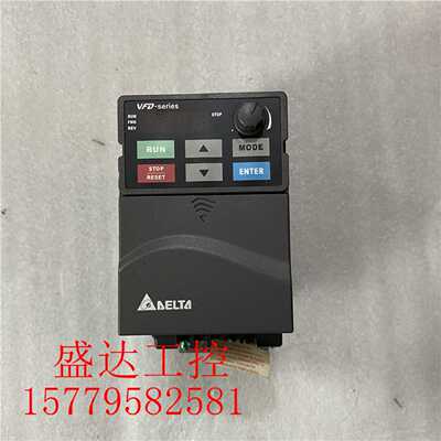 议价台达VFD-E变频器 VFD004E43A 380v 400w 0.4kw 成色漂亮 有质