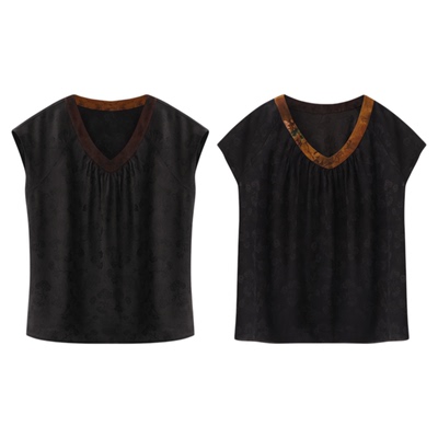 高品质桑蚕丝新中式国风上衣