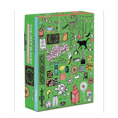 【现货】城市是我们的英文拼图进口原版书14岁以上【500-Piece Puzzle】The City is Ours teNeues Verlag著teNeues出版