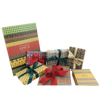 T&H出版英文原版 GRAMMAR OF SPICE: GIFT WRAP 辣椒大全：包装纸和礼品标 Caz Hildebrand 平面设计师 希尔德布兰登 原装正版