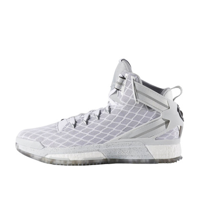 Adidas/阿迪达斯正品男士圆头系带耐磨运动高帮篮球鞋S85532