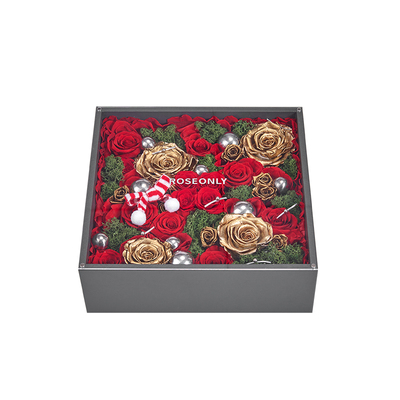 ROSEONLY珍藏方形永生花