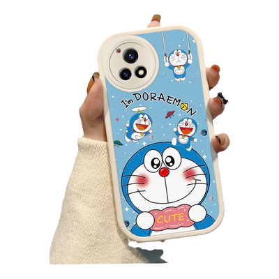适用vivoy52s手机壳v2068a防摔全包viviy31s硅胶iqooU3日韩vovoy52s卡通叮当猫viviy31s哆啦A梦viovY31s可爱