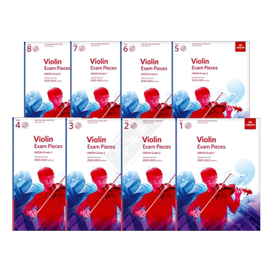 英皇考级小提琴作品曲目2020-23