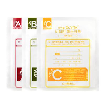 DR.VITA维生素面膜补水祛黄抗皱舒缓【效期至26.11~27.2】