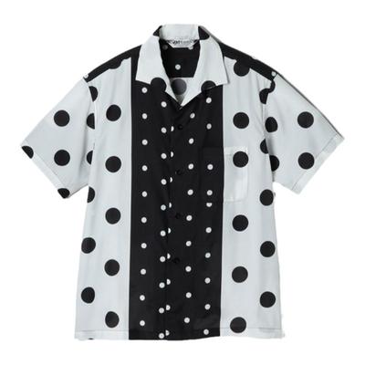 日产夏威夷衬衫日系复古人造丝