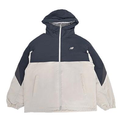 NEWBALANCE男子连帽棉服