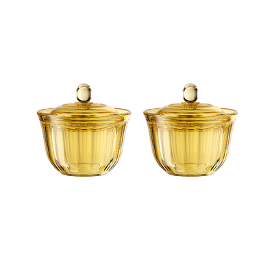 康宁visions玻璃炖盅家用炖煮汤盅锅隔水小炖盅瓦罐带盖碗蒸蛋碗