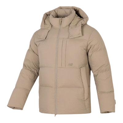 New Balance/NB正品2025新款男子保暖舒适连帽羽绒服NPE41031-DB
