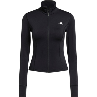 Adidas/阿迪达斯正品WE ZP THRU JKT女士运动修身高领外套JM9185