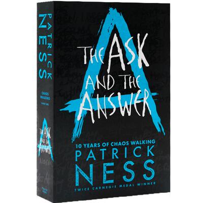 英文原版 混沌漫步2 The Ask and the Answer小蜘蛛荷兰弟主演同名电影原著 怪物来敲门Patrick Ness 科幻小说 青少年文学经典读物