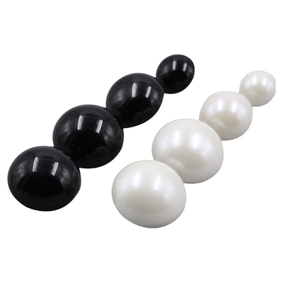 纽扣黑色白色蘑菇塑料衬衫衣服