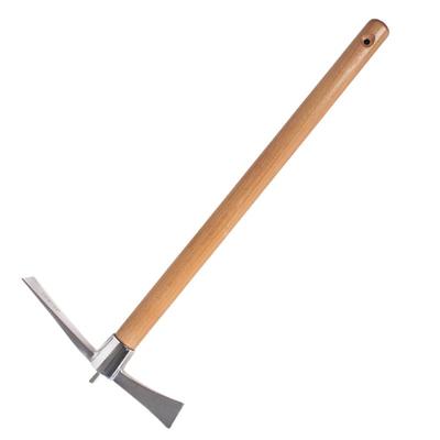 镐斧多功能挖桩采药勘探小锄头