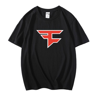 FazeClan战队服青少年纯棉短袖