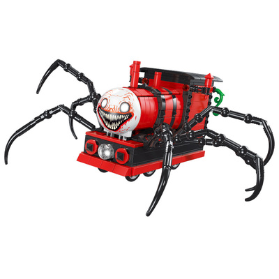 男孩查尔斯小火车积木