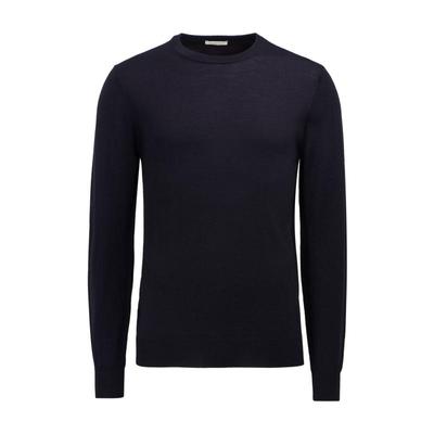 Suitsupply藏青色羊毛针织衫