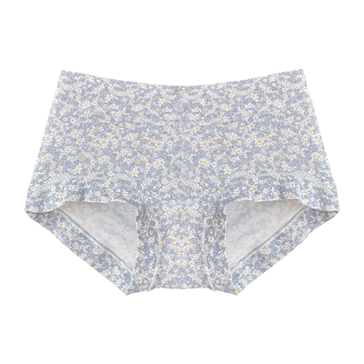 纯棉高腰微收腹裤大码女士