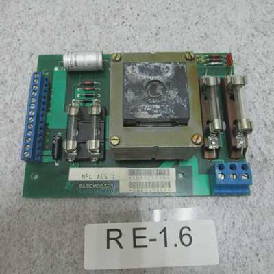 Gildemeister 0.652.382-49.0 Platine Plc Board