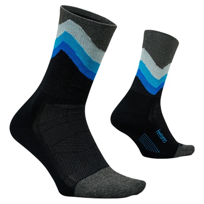 Feetures飞鹊跑步袜专业马拉松运动袜男女户外登山运动袜子高帮