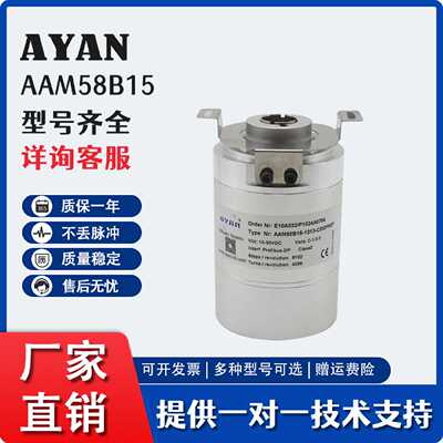 议价AYAN艾研国产空心轴绝对值编码器AAM58B15-1213-CDDPR3P DP总