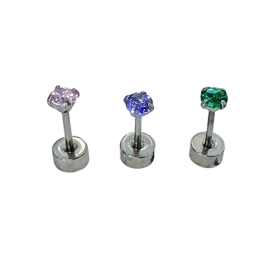 【全店买四免一】钛合金百搭耳钉