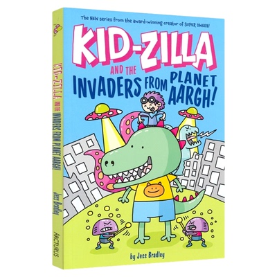 Kid-Zilla And The Invaders From Planet Aargh! The Kittens Of Doom 奇拉系列搞笑全彩漫画小说 课外读物 英文原版进口儿童图书