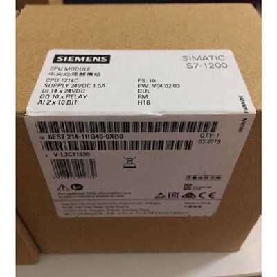 议价6ES7215-1AG40-0XB0西门子S7-1200 CPU 1215C模块 24VDC 数字