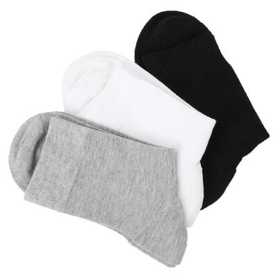 袜子男中筒防干裂纯色女袜