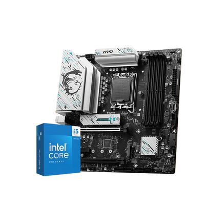 【自营】INTEL I5 12600KF/14600KF 盒装 微星 B760M 主板CPU套装