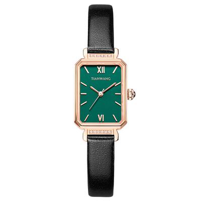 天王正品小清新方形女士手表