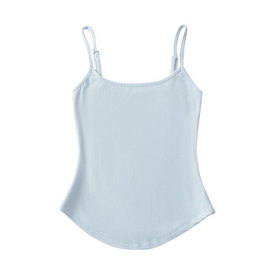 性感简约收腰纯色吊带背心