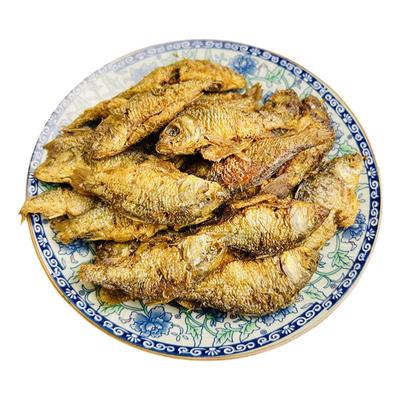 江西农家柴火烟熏稻田鱼小河鱼