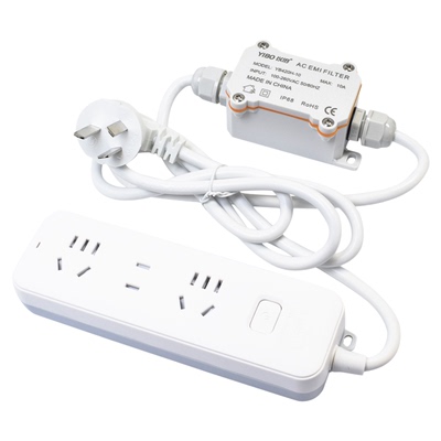 以伯模块滤波插排电源滤波器220V
