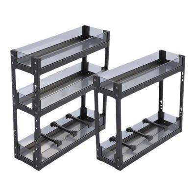 台面橱柜超薄侧拉调料拉篮