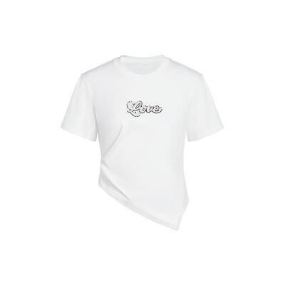 不规则设计感短袖FivePlus