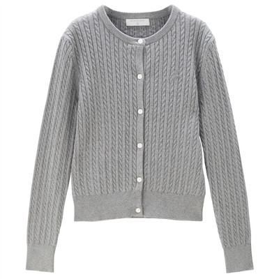 Giordano/佐丹奴圆领刺绣针织衫